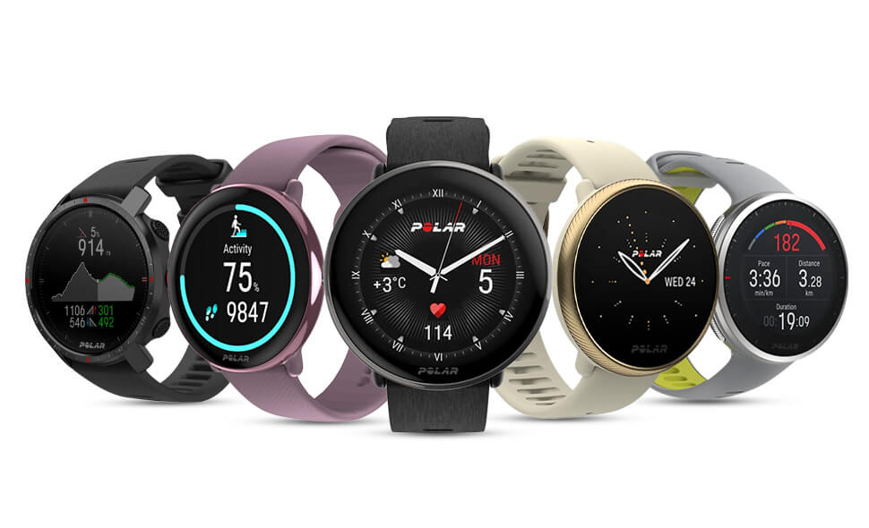 Polar Watches, Heart Rate Monitors & Advanced Wearable Tech