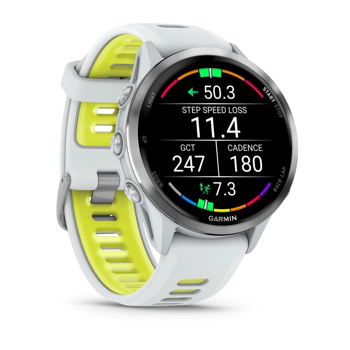 Garmin Forerunner 970 - Titanium w/whitestone case & whitestone ...