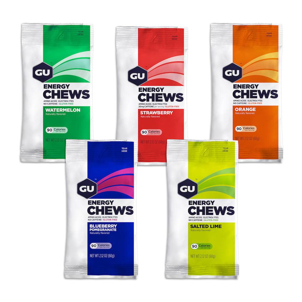 GU Energy Mini Chews - Mixed Chews - Box of 12 – Highly Tuned Athletes